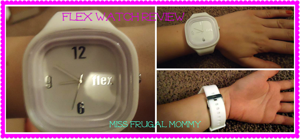 Flex Watches #Review – Miss Frugal Mommy