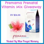 Premama Prenatal Vitamin Mix Giveaway – Miss Frugal Mommy