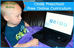 Chalk Preschool: Free Online Curriculum – Miss Frugal Mommy