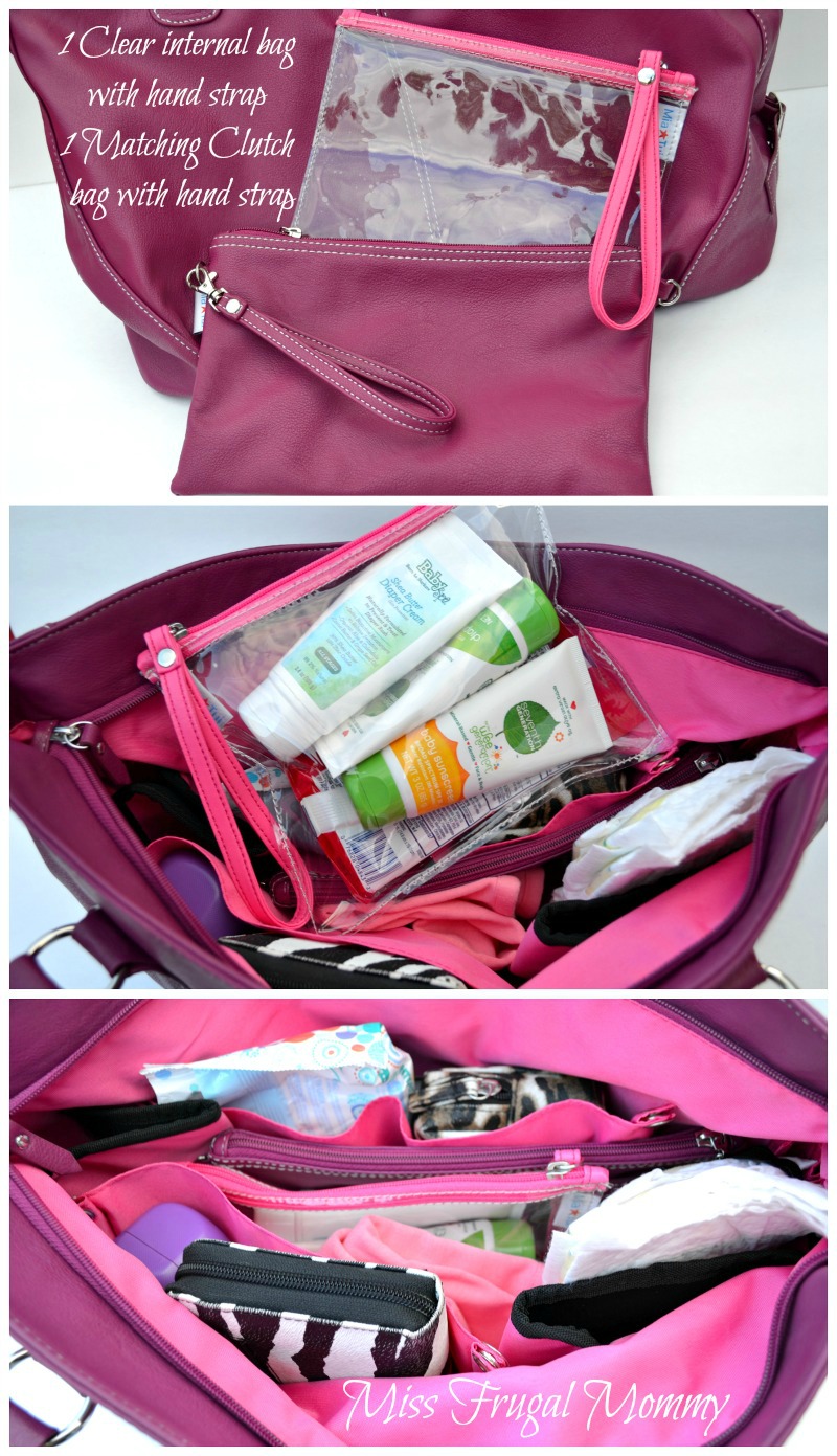 Moms Can Be Stylish To With The Mia Tui Ella Plum Bag – Miss Frugal Mommy