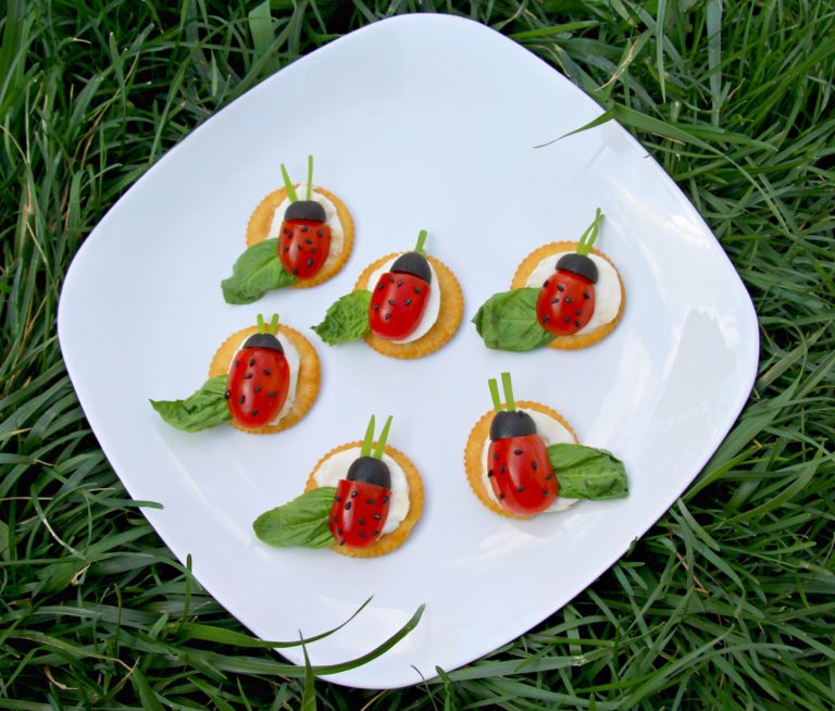 Caprese Ladybugs Recipe – Miss Frugal Mommy